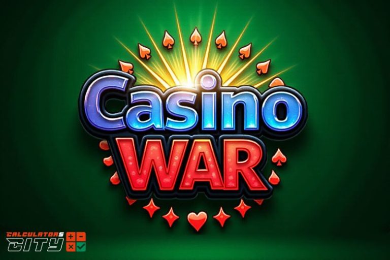 Casino War: The Guide to Rules, Odds, and Winning Strategies